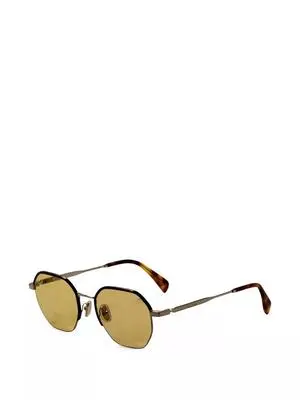 Paul Smith Lovell Geometric-frame Sunglasses - Brown