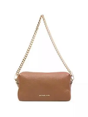 Michael Kors Small Bryant Logo-plaque Pebbled Leather Mini Bag