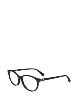 Kate Spade New York Evangeline Round-frame Glasses - Black