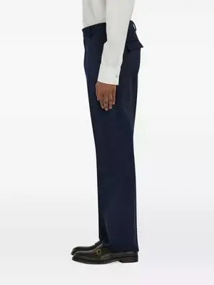 FERRAGAMO Pressed-crease Tailored Trousers