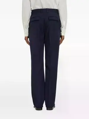 FERRAGAMO Pressed-crease Tailored Trousers