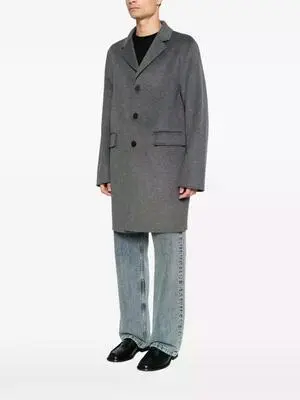 AMARANTO Single-breasted Notch-lapel Coat
