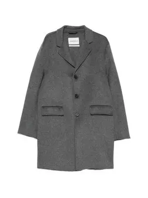 AMARANTO Single-breasted Coat - Grey