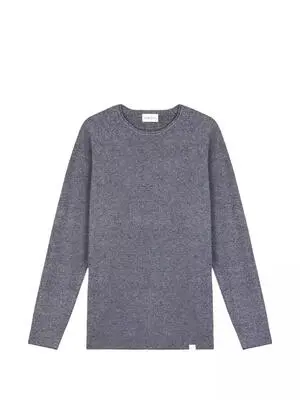 NOWADAYS Honeycomb Knit Crew Neck Sweater With Raglan Sleeves