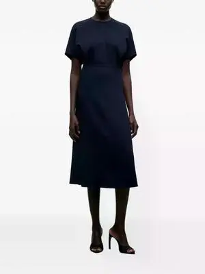 Victoria Beckham Eleanor Midi Dress - Blue