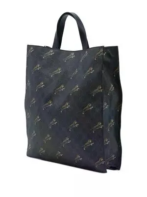 Gucci 2016-2026 Gg Supreme Web Tiger Convertible Soft Tote Satchel