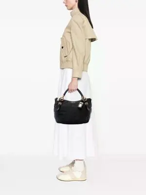 Prada 2000-2026 Tessuto Canapa Logo Satchel