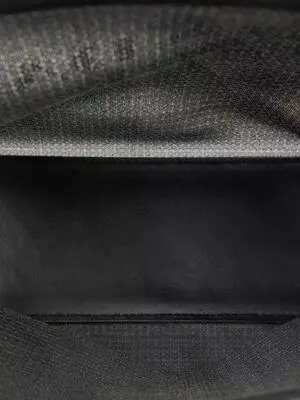 Prada 2000-2013 Small Sequined Mesh Logo Open Tote Bag