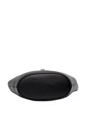 Saint Laurent Grained Calfskin Le 5 A 7 Hobo Shoulder Bag
