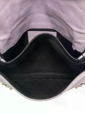 Balenciaga Motocross Giant Clutch - Purple