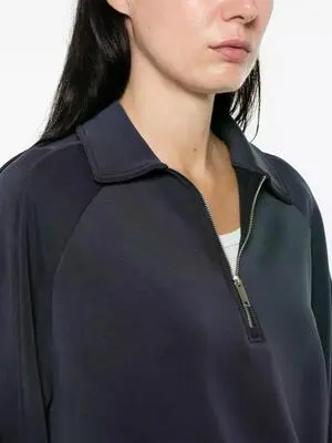 WOC Raglan Sleeve Quarter-zip Sweater
