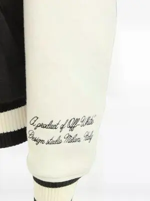 Off-White Cat Off College Embroidered Jacket