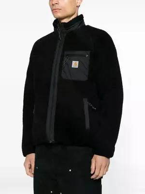 Carhartt Work In Progress Prentis Liner Zip-up Jacket - Black