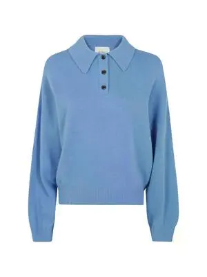 LISA YANG Polo-collar Cashmere Sweater