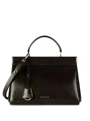 Victoria Beckham Sloane Frame 28 Leather Shoulder Bag - Green