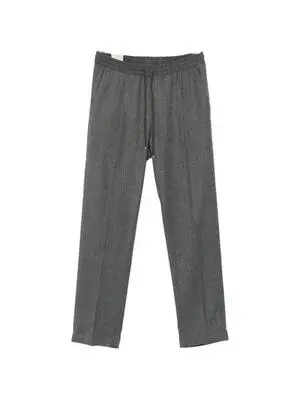 BRIGLIA 1949 Drawstring-waist Trousers - Grey