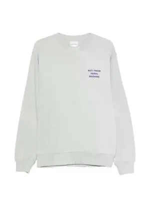 Drole De Monsieur Not From Paris Madame" Crew Neck Sweatshirt