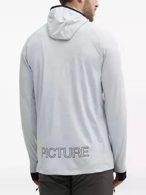 PICTURE ORGANIC CLOTHING Logo-print Zip-up Hoodie
