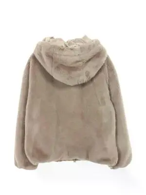 Herno 2010s Faux-fur Hooded Jacket