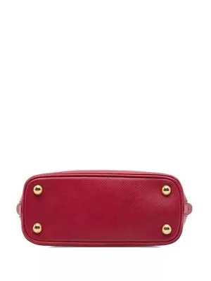 Prada 2000-2013 Mini Saffiano Lux Promenade Satchel
