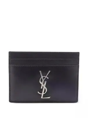 Saint Laurent 2020s Cassandra Card Holder - Black
