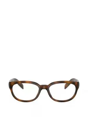 Prada Tortoiseshell-effect Glasses - Brown