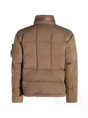 Stone Island Logo-patch Quilted Padded Jacket