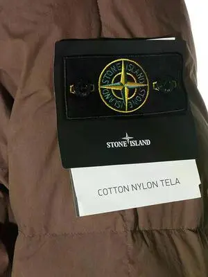 Stone Island Logo-patch Quilted Padded Jacket