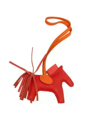 Hermès 2005-2018 Milo Lambskin Grigri Rodeo Bag Charm Pm