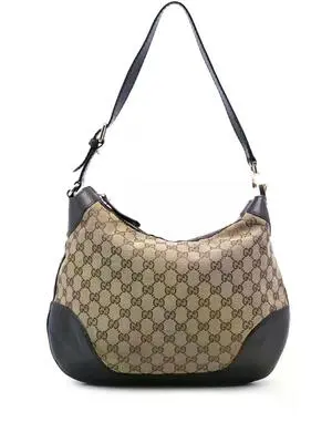 Gucci 2016-2026 Gg Canvas Charlotte Hobo Bag - Neutrals