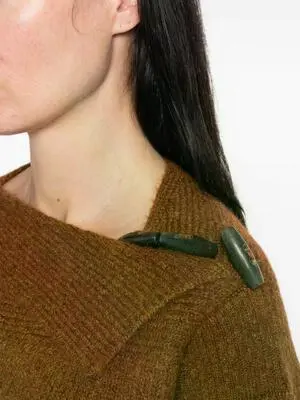 Isabel Marant Étoile Thais Ribbed-knit Sweater - Brown