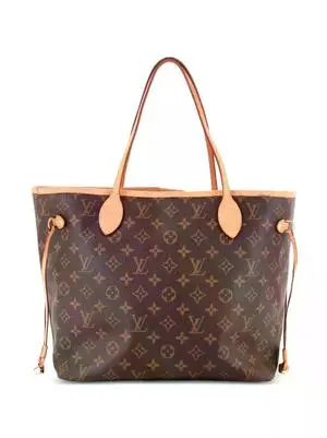 LOUIS VUITTON Neverfull Tote Bag - Brown