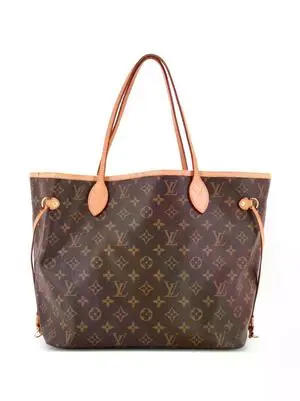 LOUIS VUITTON Neverfull Tote Bag - Brown