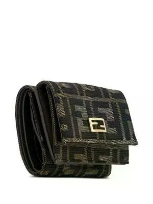 Fendi Mini Tube Trifold Wallet