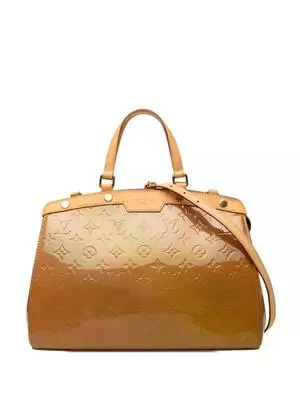 LOUIS VUITTON 2012 Monogram Vernis Brea Satchel