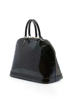 LOUIS VUITTON 2011 Monogram Vernis Alma Gm Handbag