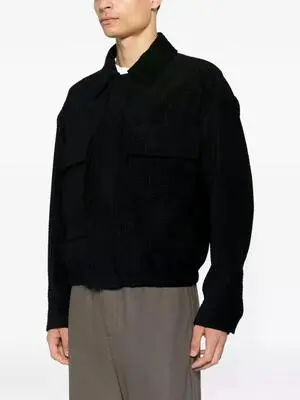 Giorgio Armani Waffle-knit Jacket