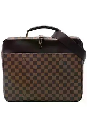 LOUIS VUITTON Damier Ebene Sabana Business Bag