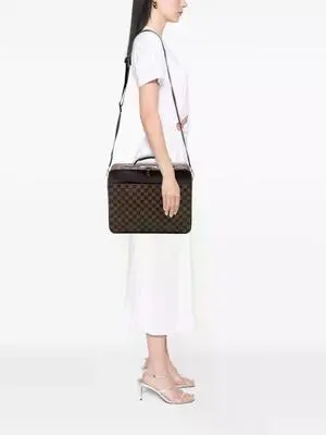 LOUIS VUITTON Damier Ebene Sabana Business Bag
