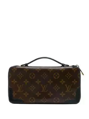 LOUIS VUITTON 2015 Monogram Daily Organizer Long Wallets
