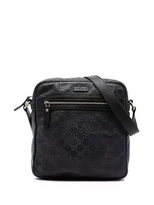 Gucci 2016-2026 Guccissima Crossbody Bag - Brown