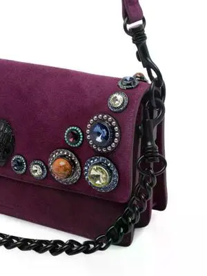 Kurt Geiger Eagle Crystal-embellished Shoulder Bag