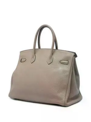 Hermès 2012 Clemence Birkin Retourne 35 Handbag - Brown