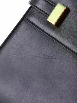 Saint Laurent Manhattan Leather Small Shoulder Bag