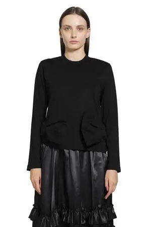 Noir Kei Ninomiya Long Sleeves T-shirt - Black