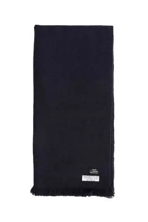 SALON C LUNDMAN Handwoven Cashmere Scarf - Blue