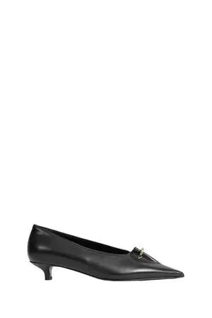 TOTEME Pierced Nappa Pumps - Black
