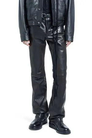 ANN DEMEULEMEESTER Jonas 5 Pocket Leather Pants