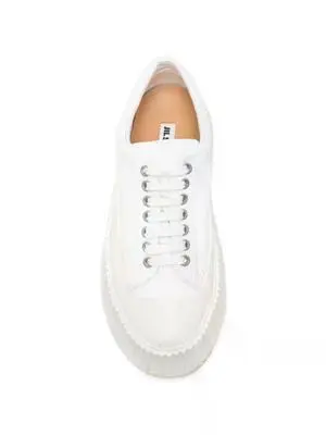 JIL SANDER Round-toe Lace-up Sneakers