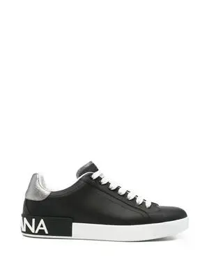 Dolce & Gabbana Logo-patch Low-top Sneakers